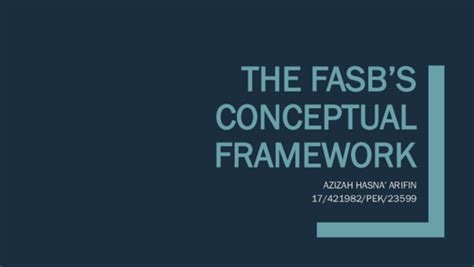 Ppt Ta 7 The Fasbs Conceptual Framework Fix