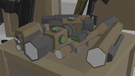 Low Poly Weapon Pack Polygonal Assets