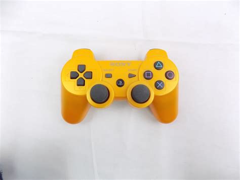 Playstation 3 Ps3 6 Sixaxis Controller Metallic Orange Starboard Games