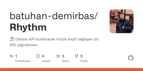 Github Batuhan Demirbasrhythm 🎵 Deezer Api Kullanarak Müzik Keşfi Sağlayan Bir Ios Uygulaması