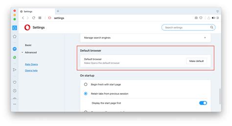 Default Browser