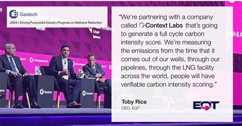 Mark Mcdivitt On Linkedin Eqts Ceo Toby Rice Succinctly Describing How Context Labs Is…