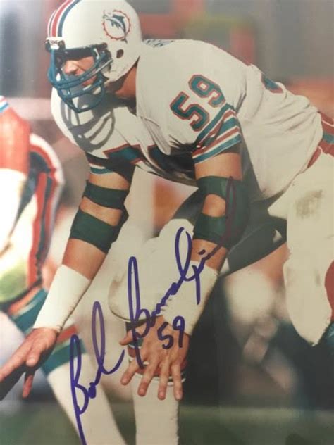 Bob Brudzinski Autographed Dolphins 8x10 The Sports Fan