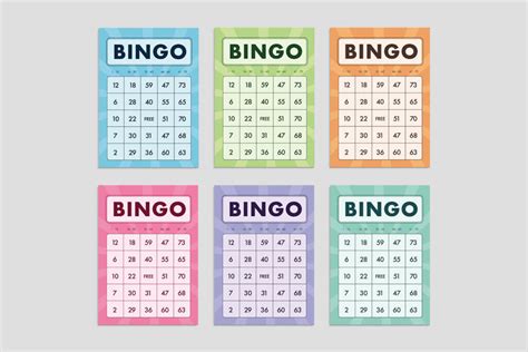 Bingo Cards Template Brandpacks