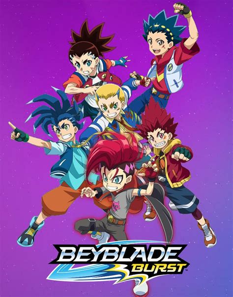 Protagonists Squad Beyblade Characters Anime Beyblade Burst