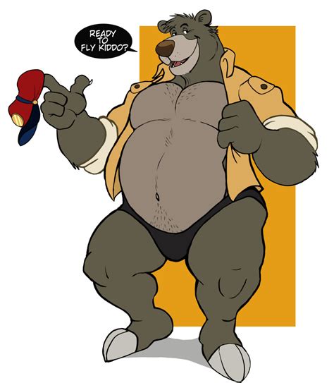 Rule 34 Anthro Balls Baloo Bara Barazoku Bear Belly Bulge Darknaigart