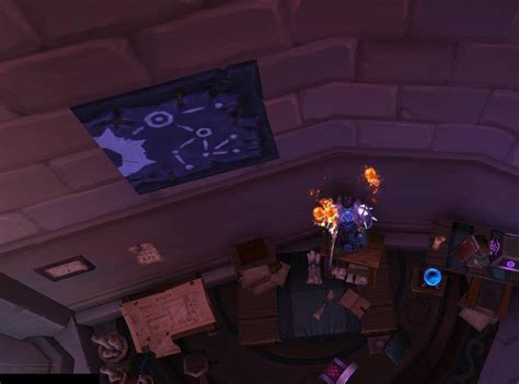Found A Secret Map In The Mage Class Hall Anyone Know What It Is Rwow