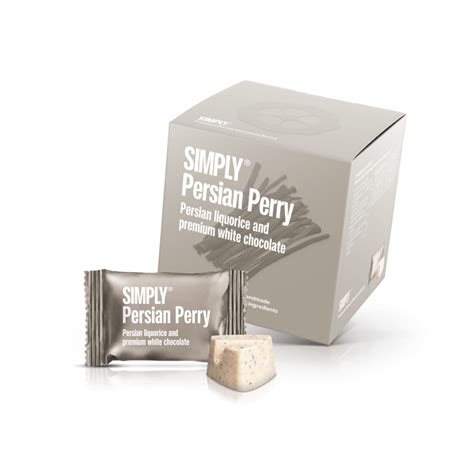 Simply® Persian Perry Cube With Bites Persian Liquorice And White