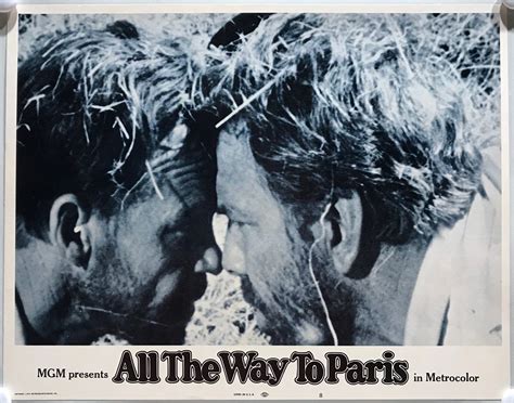 Original Lobby Cards All The Way To Paris 1966 Set Of 8 Jamie Uys Bob Courtney Reinet