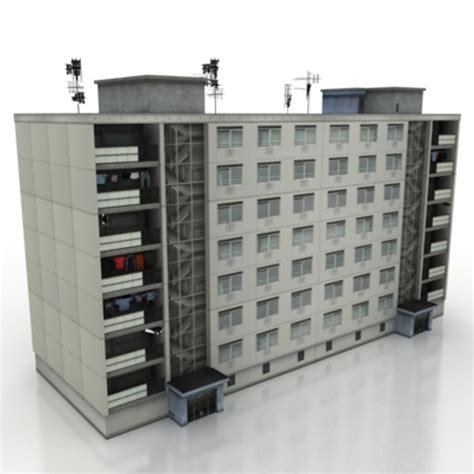 Building Block 3d Model