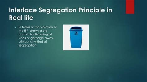 Interface Segregation Principle Pdf