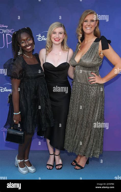 7 September 2022 Hollywood California Sofia Ongele Alex Crotty Nicole Galovski Disney S