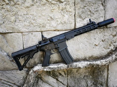 Double Bell Mk16 Urgi 103 Black Gel Blaster Accessories For Sale