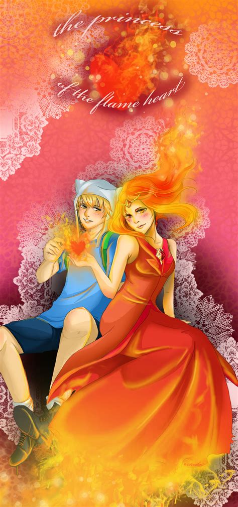 Adventure Time Wallpaper Anime Finn And Flame Princess