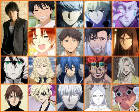 Daisuke Namikawa Characters
