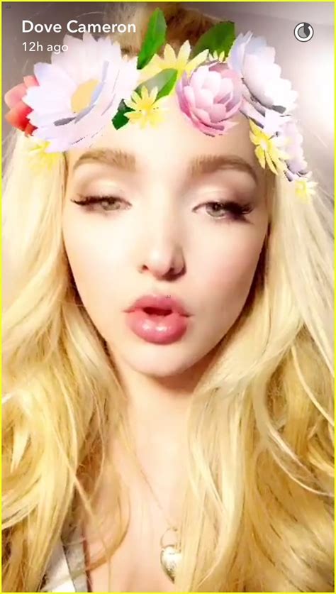 Dove Cameron Shows Off Her Engagement Ring On Snapchat Photo 967443 Photo Gallery Just