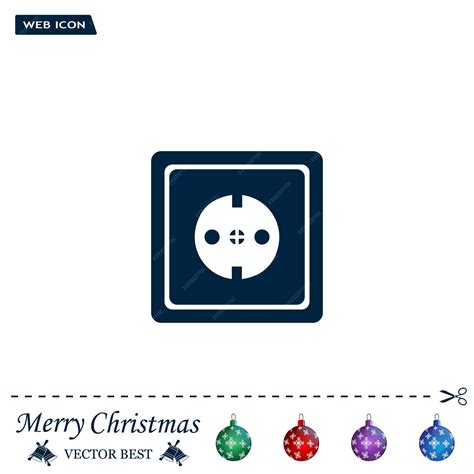 Premium Vector Electric Socket Symbol Vector Illustration On A Light Background Eps 10