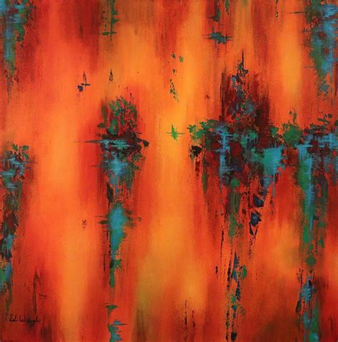 Positivity Painting by Ed Waugh