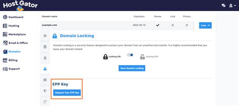How To Lock Or Unlock A Domain Hostgator Support