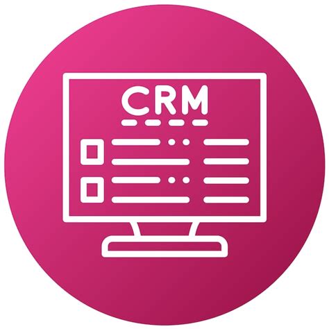 Premium Vector Vector Design Crm Software Icon Style