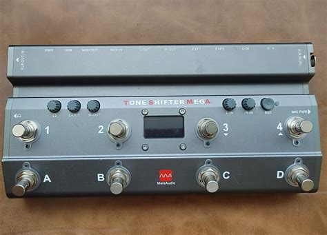 meloaudio toneshifter mega 2x2 usb audio interface midi reverb