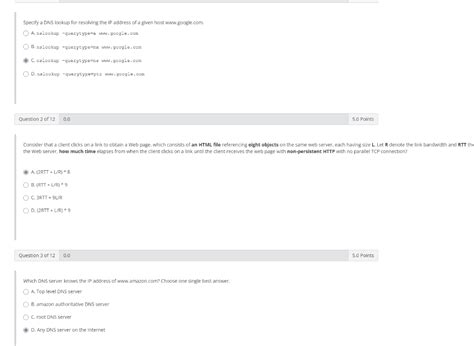 Specify A DNS Lookup For Resolving The IP Address Of Chegg Com