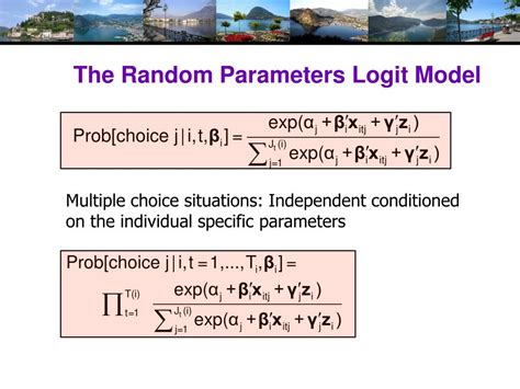 Ppt 12 Random Parameters Logit Models Powerpoint Presentation Free