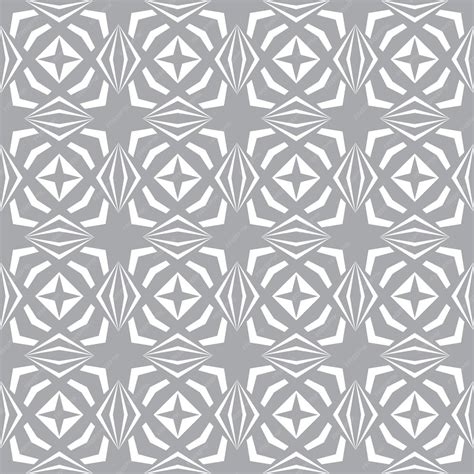 Premium Vector Abstract Monochrome Seamless Pattern Background
