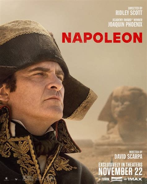New poster for Ridley Scott’s "NAPOLEON". : r/tvPlus
