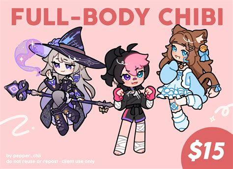 【full Body】chibi By Chi Pepperchii Vgen