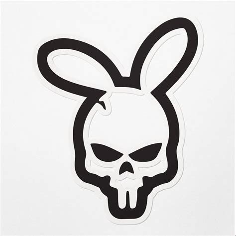 Vinyl Stickers Decals Of Evil Head Illustration Waterproof Apply On