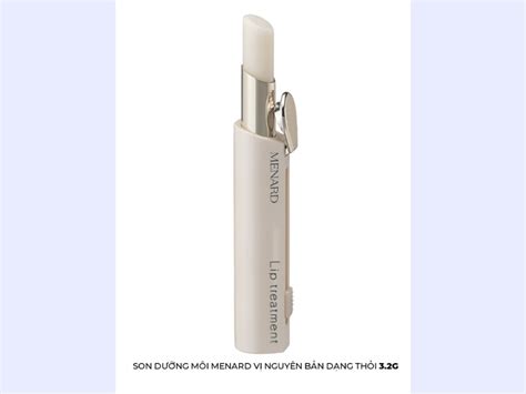 Review Son Dưỡng Môi Menard Vị Nguyên Bản Dạng Thỏi 32g