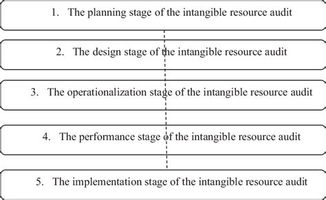8 Stages Of The Intangible Resource Audit Download Scientific Diagram