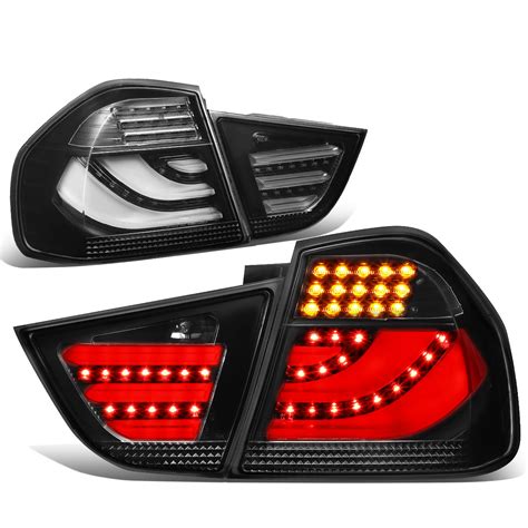 09 2012 Bmw 328i 335i Xdrive Led Brake Tail Lights Black Smoked