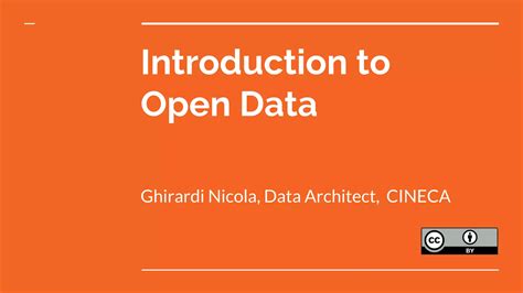 introduction to open data ppt