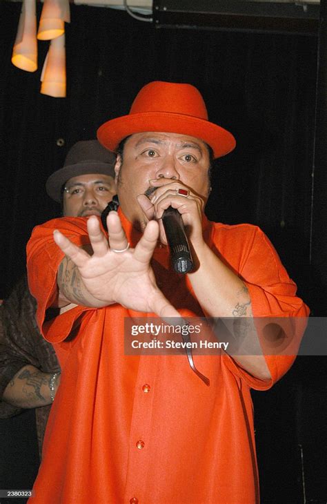 Ganxsta Ridd Of Boo Yaa Tribe Gestures As He Performs At The Cd News