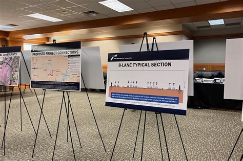 Community Members Consider Us 380 Bypass Alignment At Public Hearing
