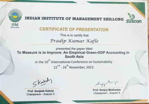 Pradip Kumar Kafle On Linkedin Had The Privilege Of Presenting My