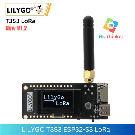 Lilygo T3s3 Esp32 S3 Lora Lora32 915mhz Sx1276 Sx1262 Sx1280 Wifi