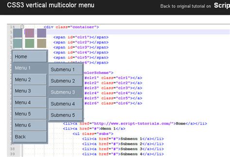 Free Dropdown Menu In HTML And CSS