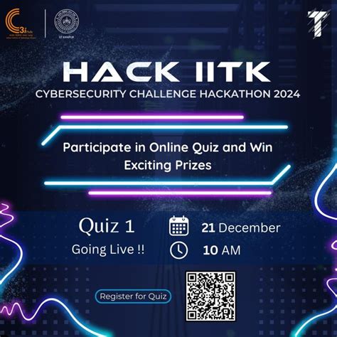 Quiz1 Quiz Hackathon C3ihub Iit Kanpur
