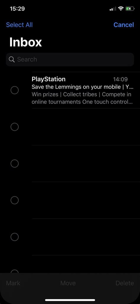 Bug Missing Emails Clicking On Them Says ‘no Message Selected R