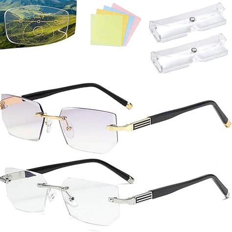 Mag Vision Glasses Intelligent Zoom Anti Blue Light Blocking Computer