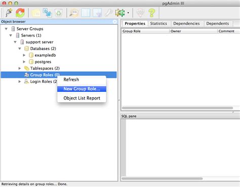 Setting Up A User In Postgresql Using Pgadmin Atlassian