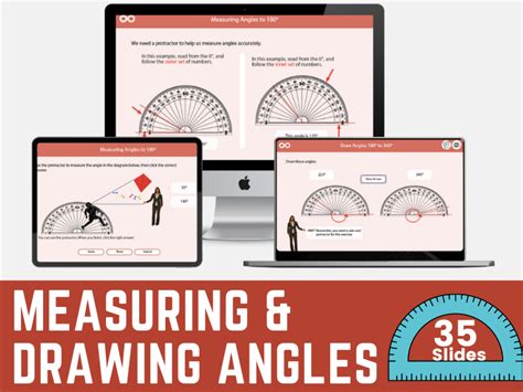Measuring And Drawing Angles Interactive Maths Lesson For Gcse