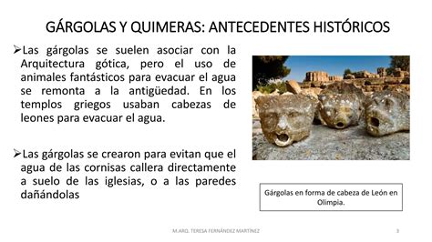 Gargolas Y Quimeras Pptx