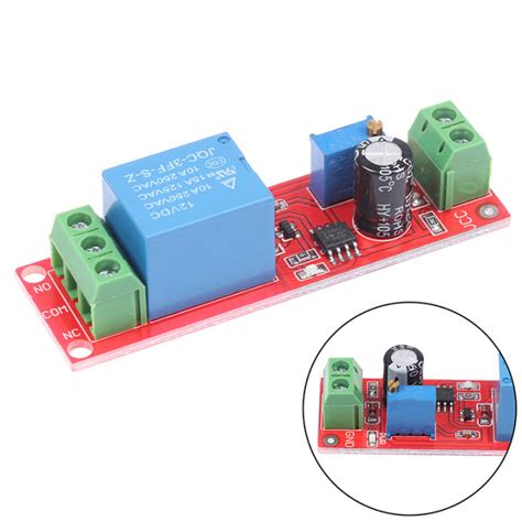 NE DC V Delay Relay Shield Timer Switch Adjustable Module Lazada Co Th
