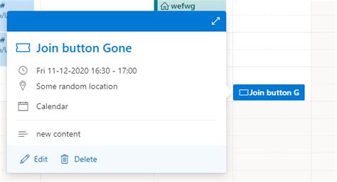 Microsoft Teams Updating Event Via Ms Graph Api Removing Join Button In The Event Stack Overflow
