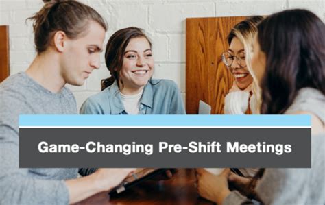 Pre Shift With A Purpose