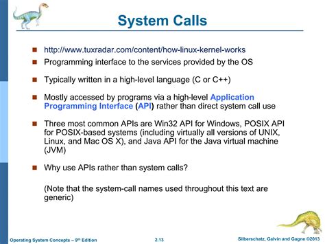 Chapter 2 Operating System Structuresppt